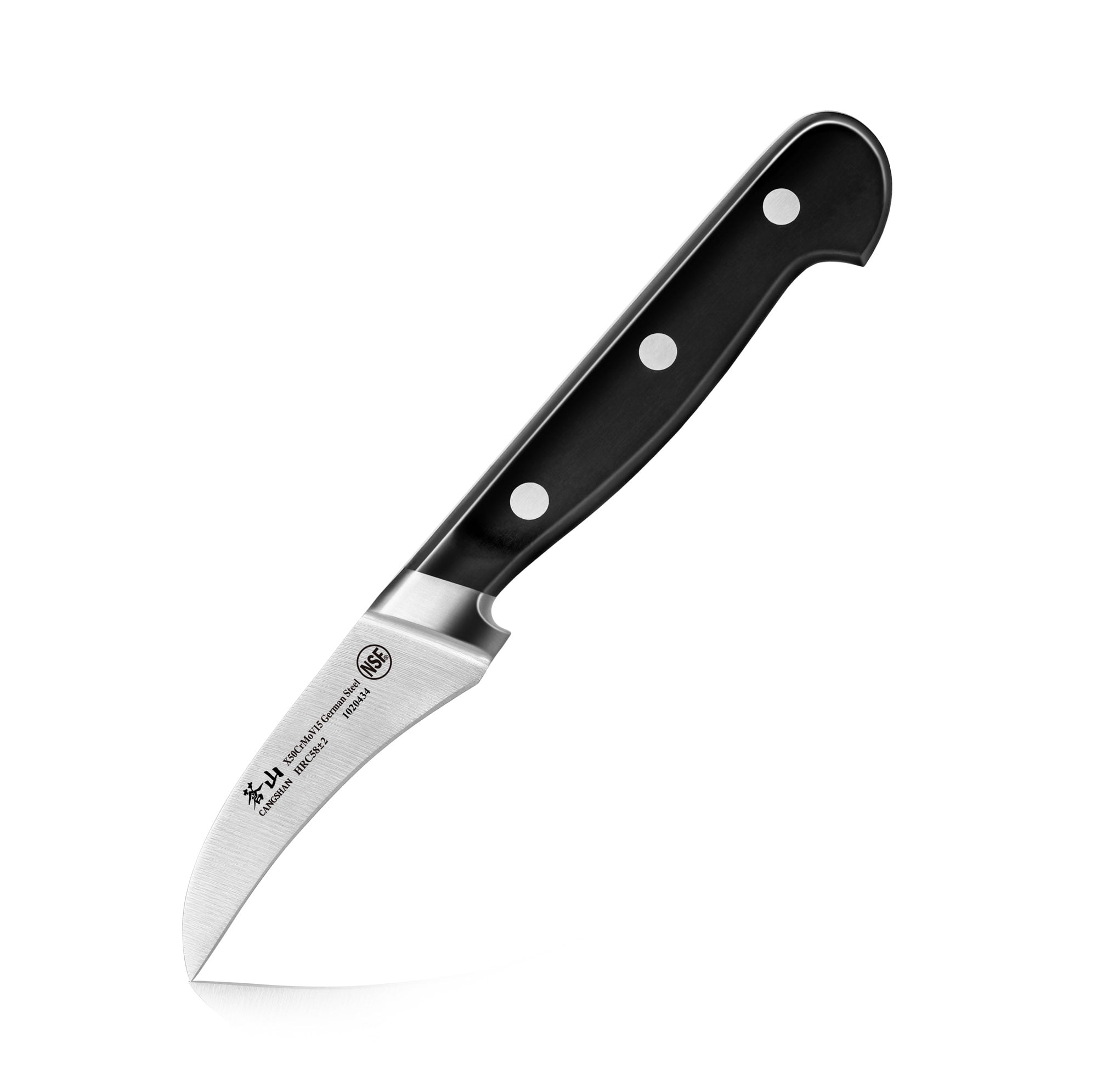 Cangshan V2 Series Chef Knives, German Steel Forged Peeling/Tourne ...