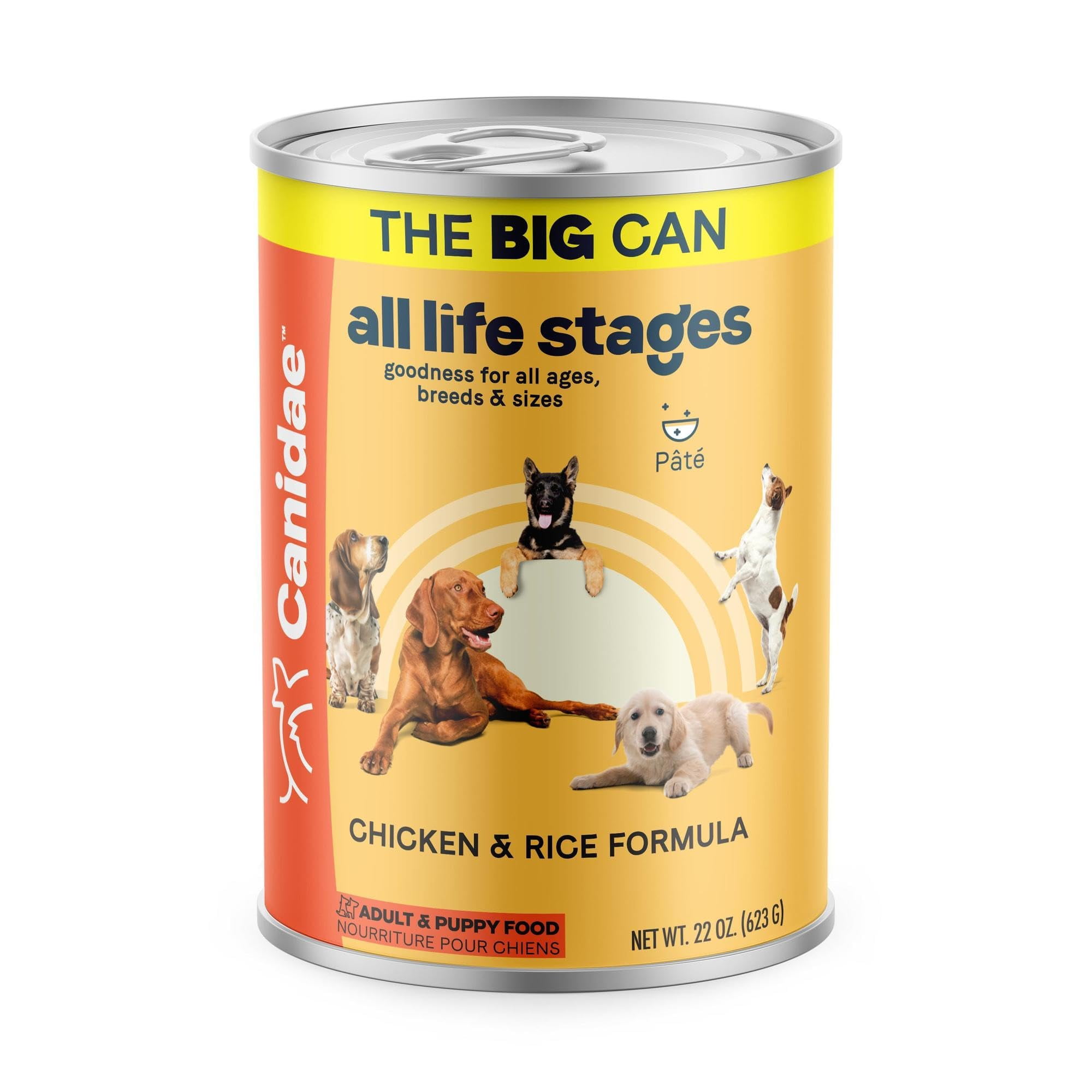 Canidae All Life Stages TSF6 Wet Dog Food, Chicken & Rice Formula, 22 ...