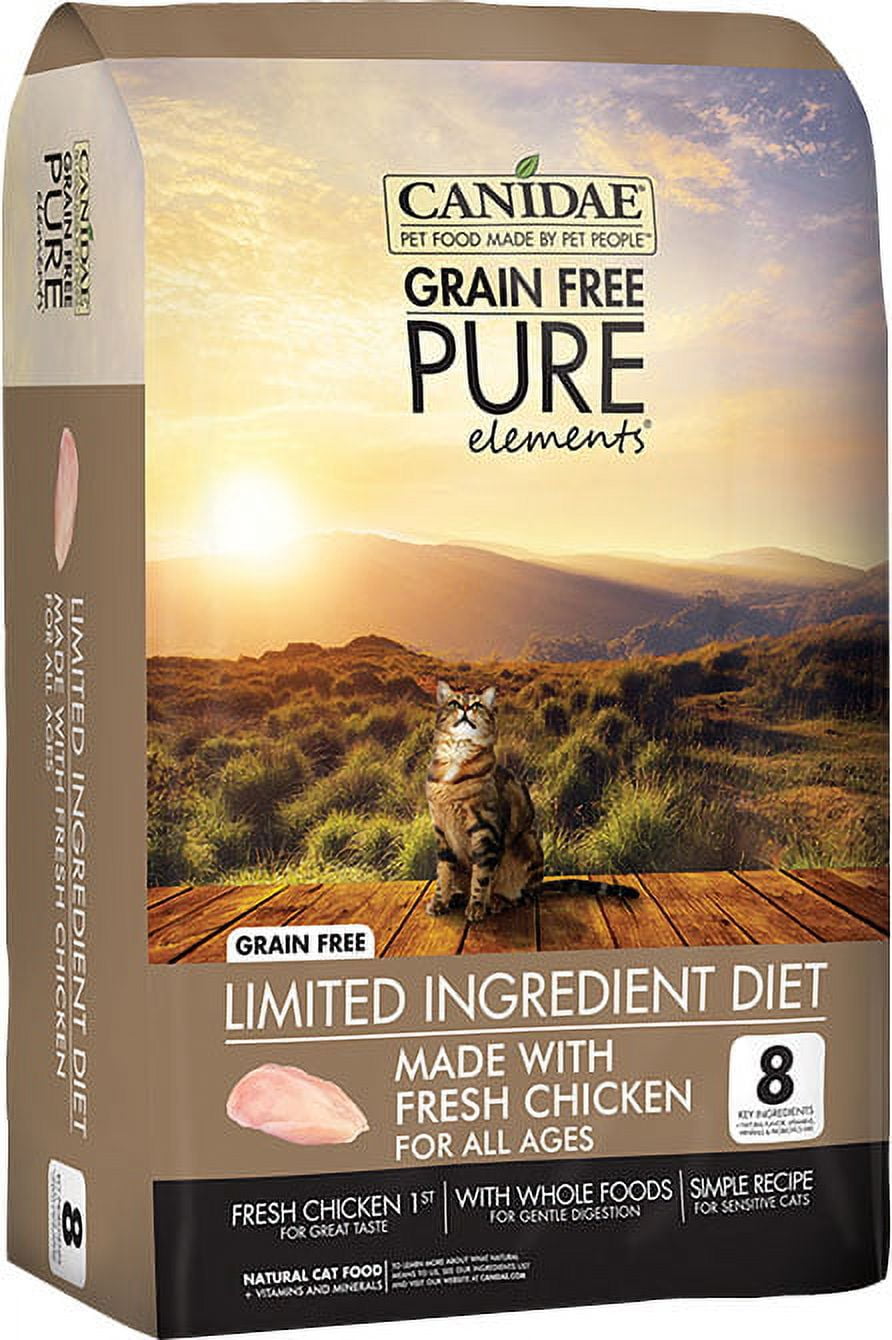 Canidae CANIDAE Pure Grain-Free Limited Ingredient Diet Dry Cat Food ...