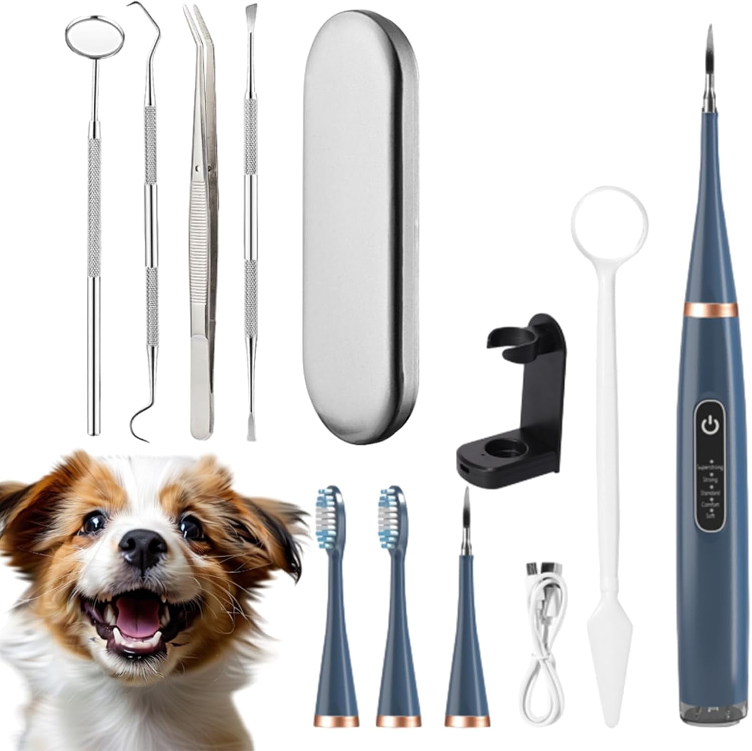 Canident - Sonic Tooth Cleaner for Dogs, Rare Pet Sonic Tooth Cleaner ...