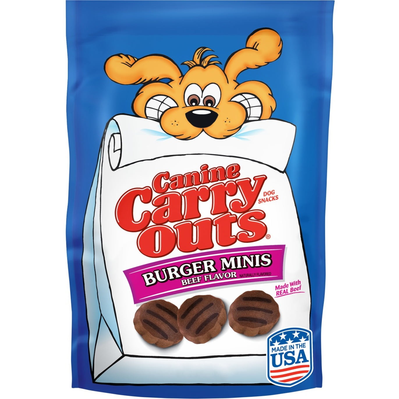 Canine Carry Outs Burger Minis Flavor - Walmart.com