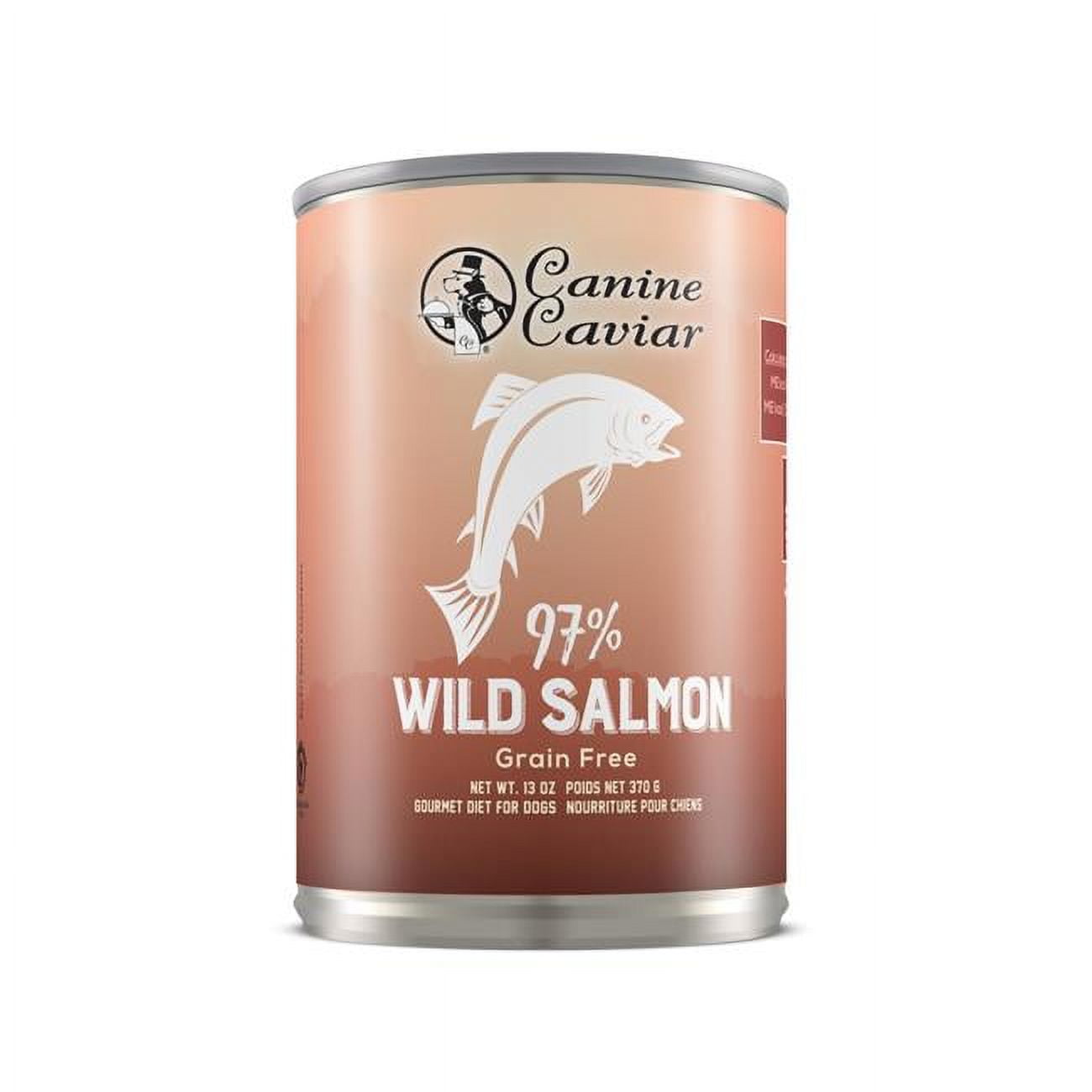 Canine Caviar Pet Foods 97 Percent Wild Salmon Canned Diet for Dogs ...