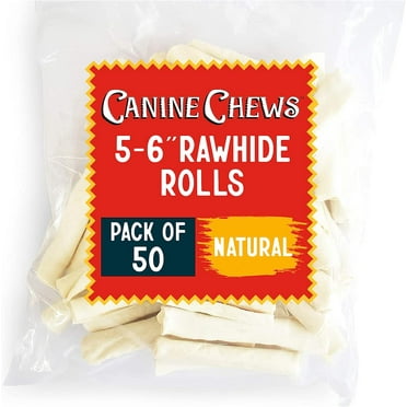 Canine Chews Basted Rawhide Retriever Sticks, 10", 12 Count - Walmart.com