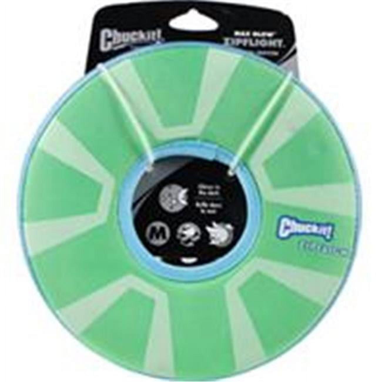 Canine Hardware Chuck It Zip Flight Max Glow Dog Toy - Medium - Walmart.com