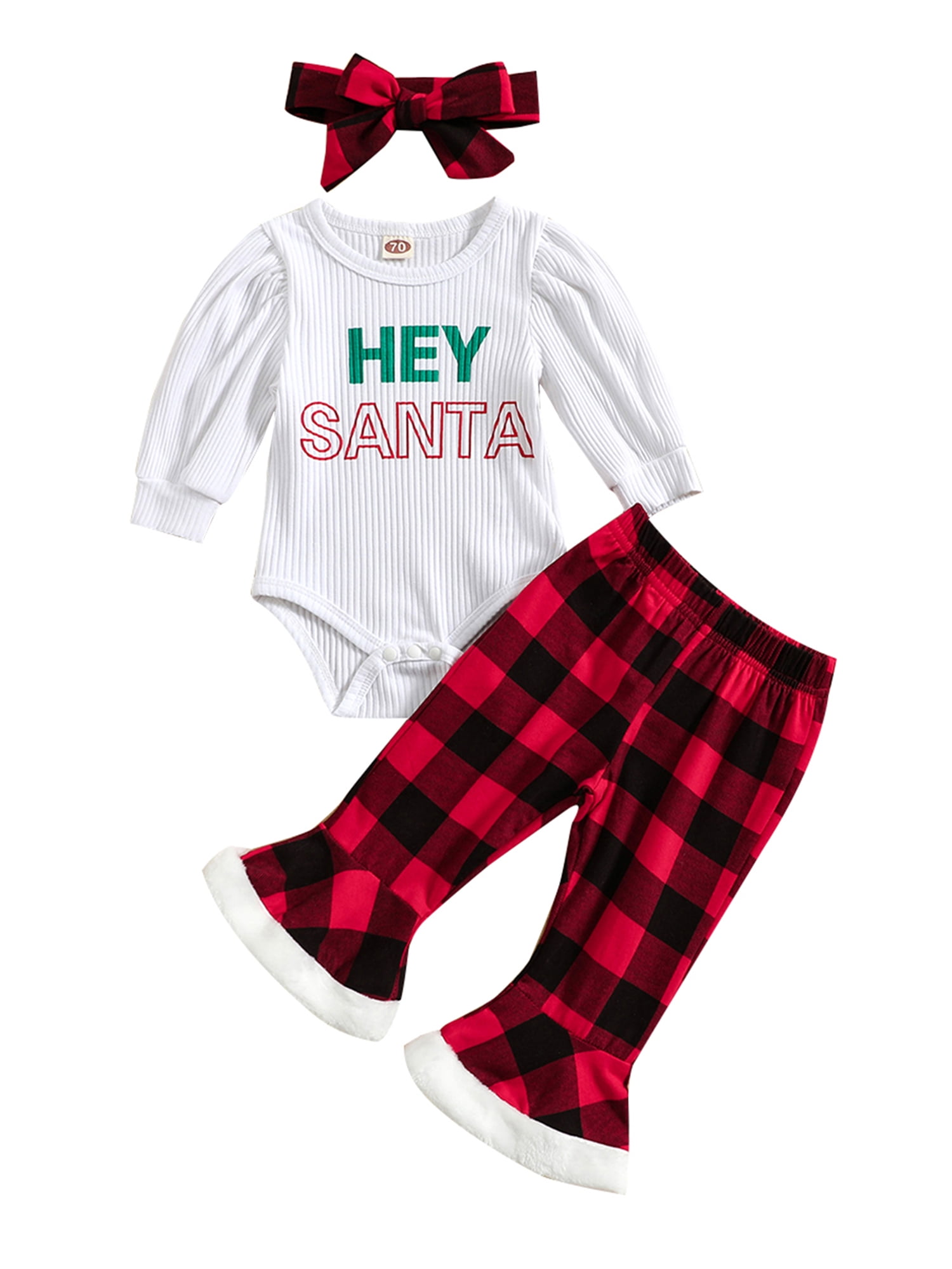 Canis Newborn Baby Girls Cotton Tops Romper Floral Pants 3Pcs Outfits Set Clothes - Walmart.com