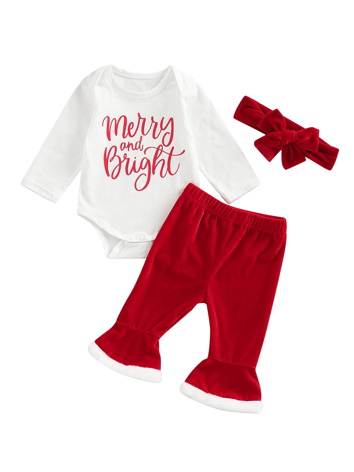 Canis Newborn Baby Girls Cotton Tops Romper Floral Pants 3Pcs Outfits Set Clothes - Walmart.com