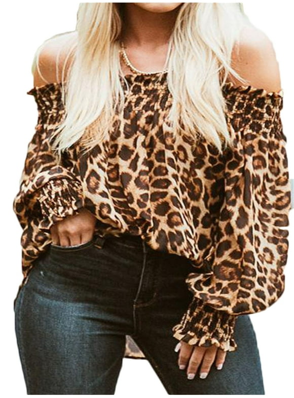 Leopard Off Shoulder