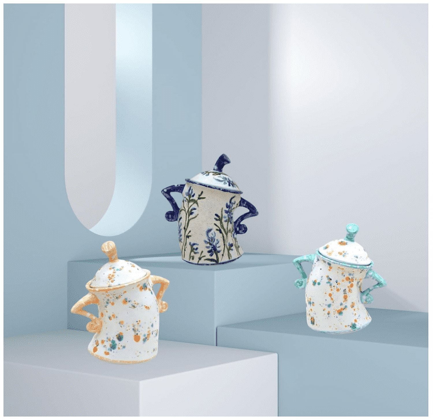 Canister with Attitude, Capacity Cute Sassy Tea Pot Storage with ...