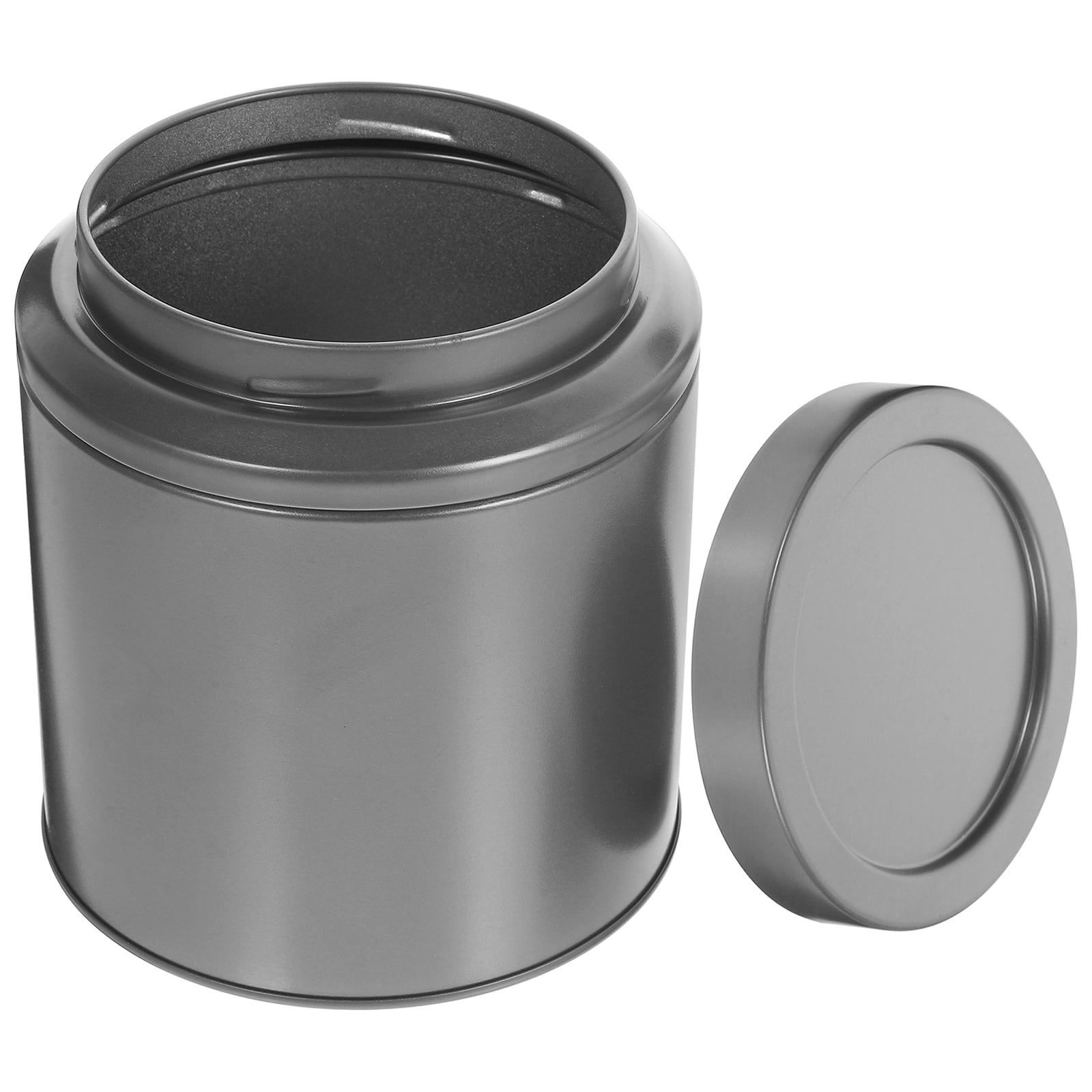 Canister with Airtight Lids Tea Tin Kitchen Storage Containers for ...