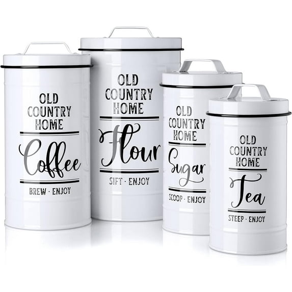 Canisters Sets for the Kitchen, Airtight Kitchen Canisters for ...
