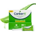 Canker-X Oral Treatment Gel, Numbing Pain Reliever Care, Fast Relief ...