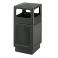 Canmeleon Side-Open Receptacle Square, Polyethylene, 38 gal, Textured ...
