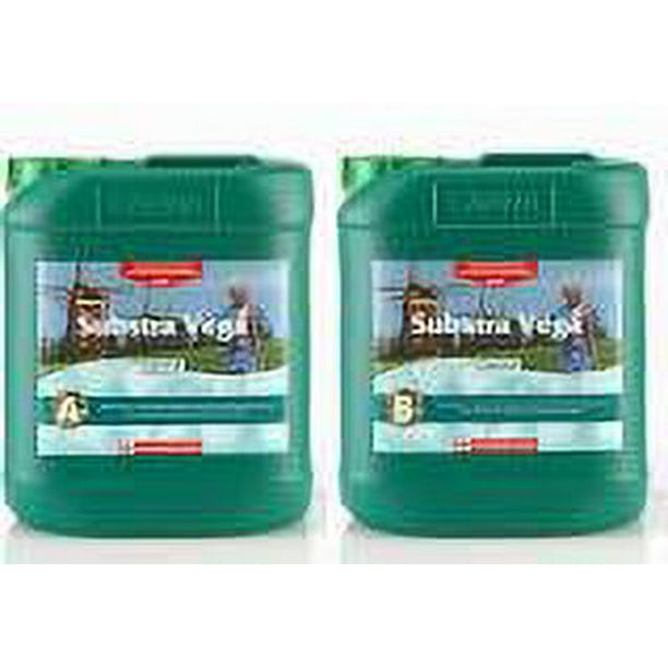 Canna Substra Vega Soft Water A and B Nutrients 5L - Walmart Business ...
