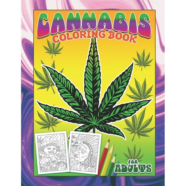 weed coloring book