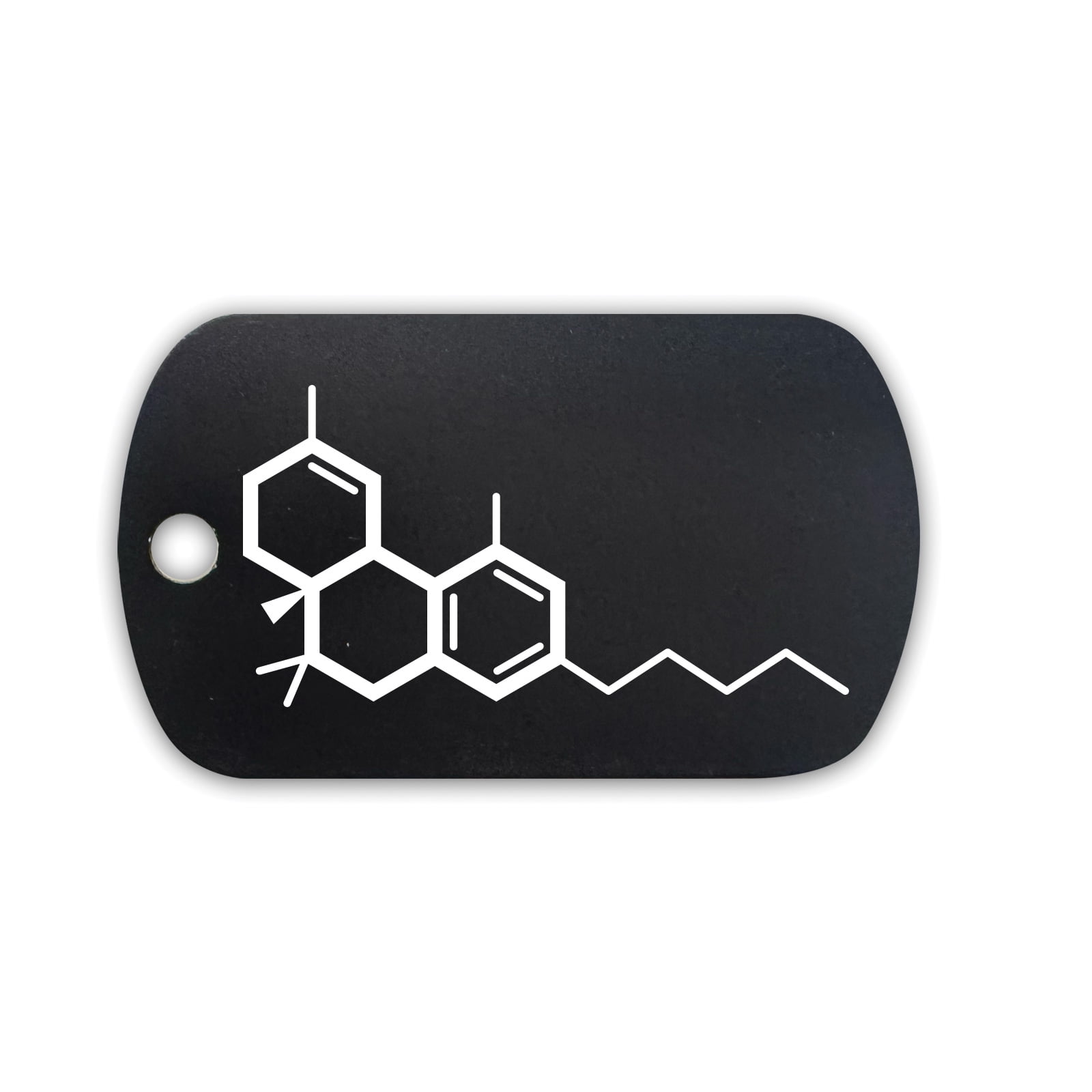 Cannabis Formula GI Dog Tag Aluminum Keychain marijuana thc weed ...