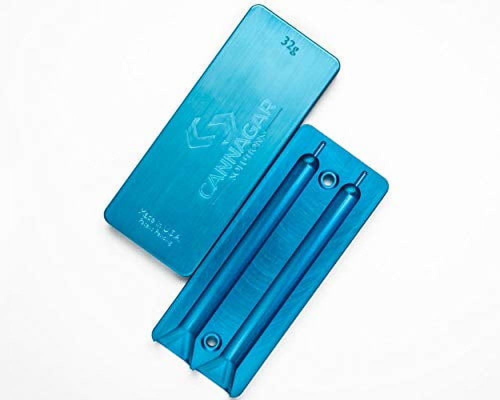 Cannagar Cigar Mold 32 Gauge Round Nose x 5in - 2 slot - Kit - Walmart.com