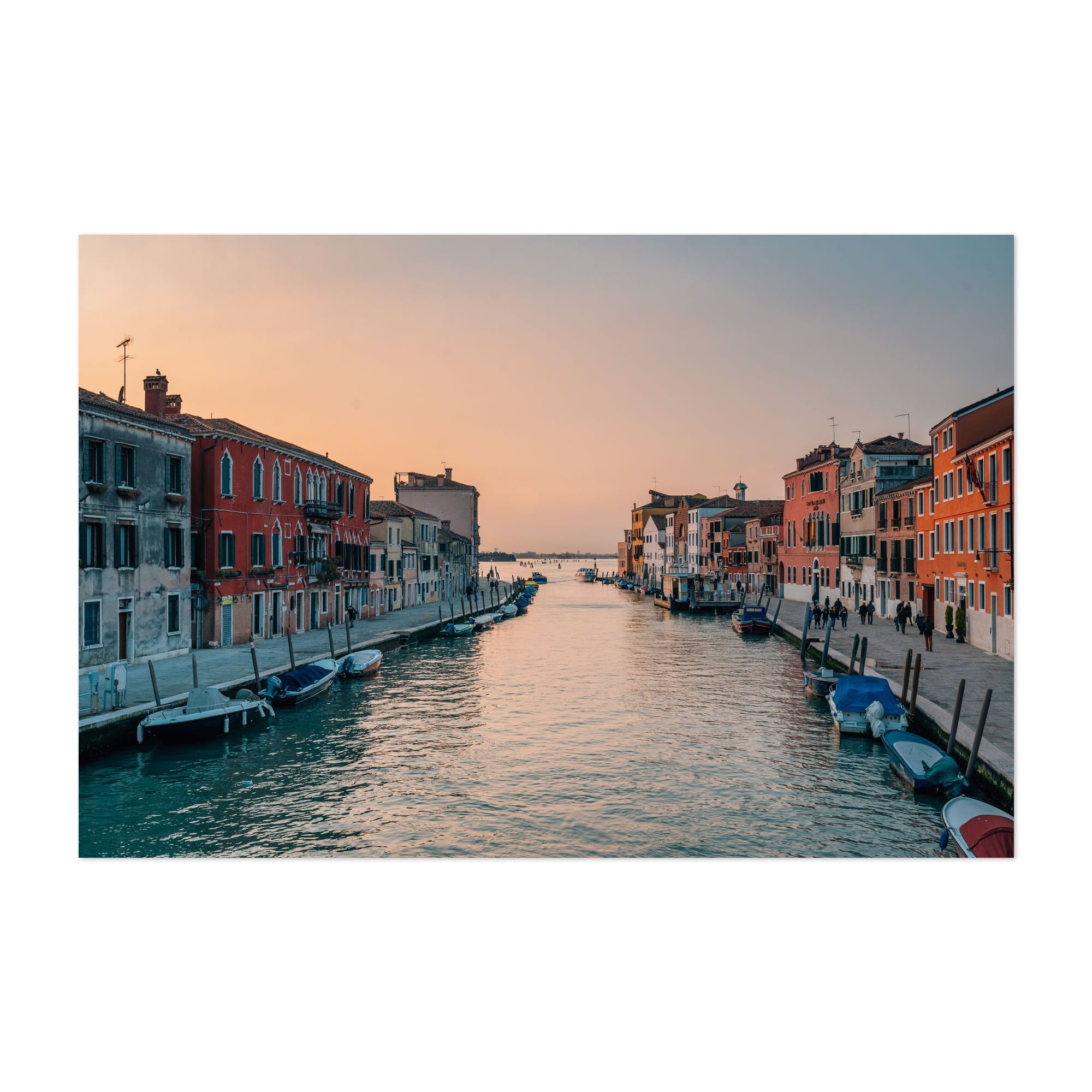 Cannaregio Sunset - Venice Veneto Italy Photography Architecture Travel ...