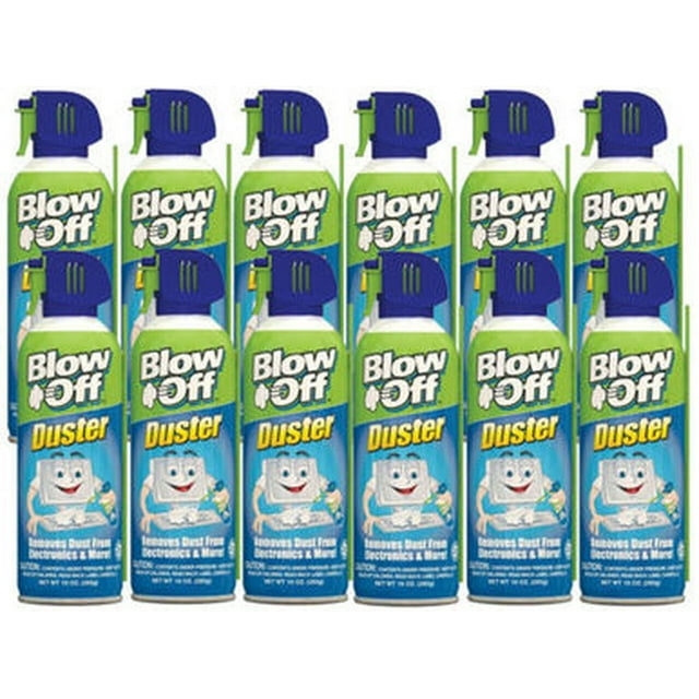 Blow Off Ozone Safe Dust Spray Cleaning Aerosol - 10oz Non-Flammable ...