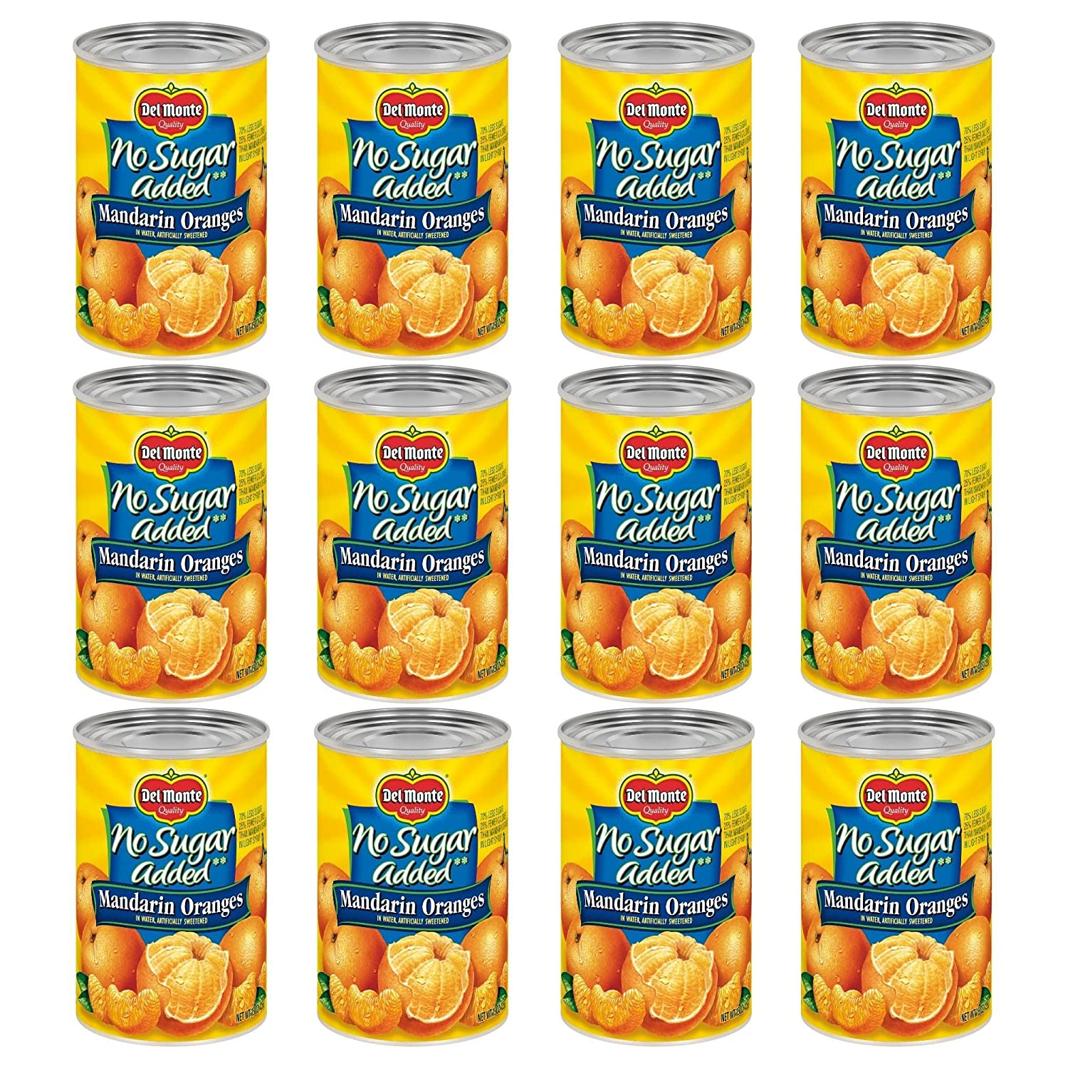 Canned Mandarin Oranges No Sugar Added 15 Ounce Pack Of 12 Walmart Canned Mandarin Oranges No Sugar Added 15 Ounce Pack Of 12 Walmart