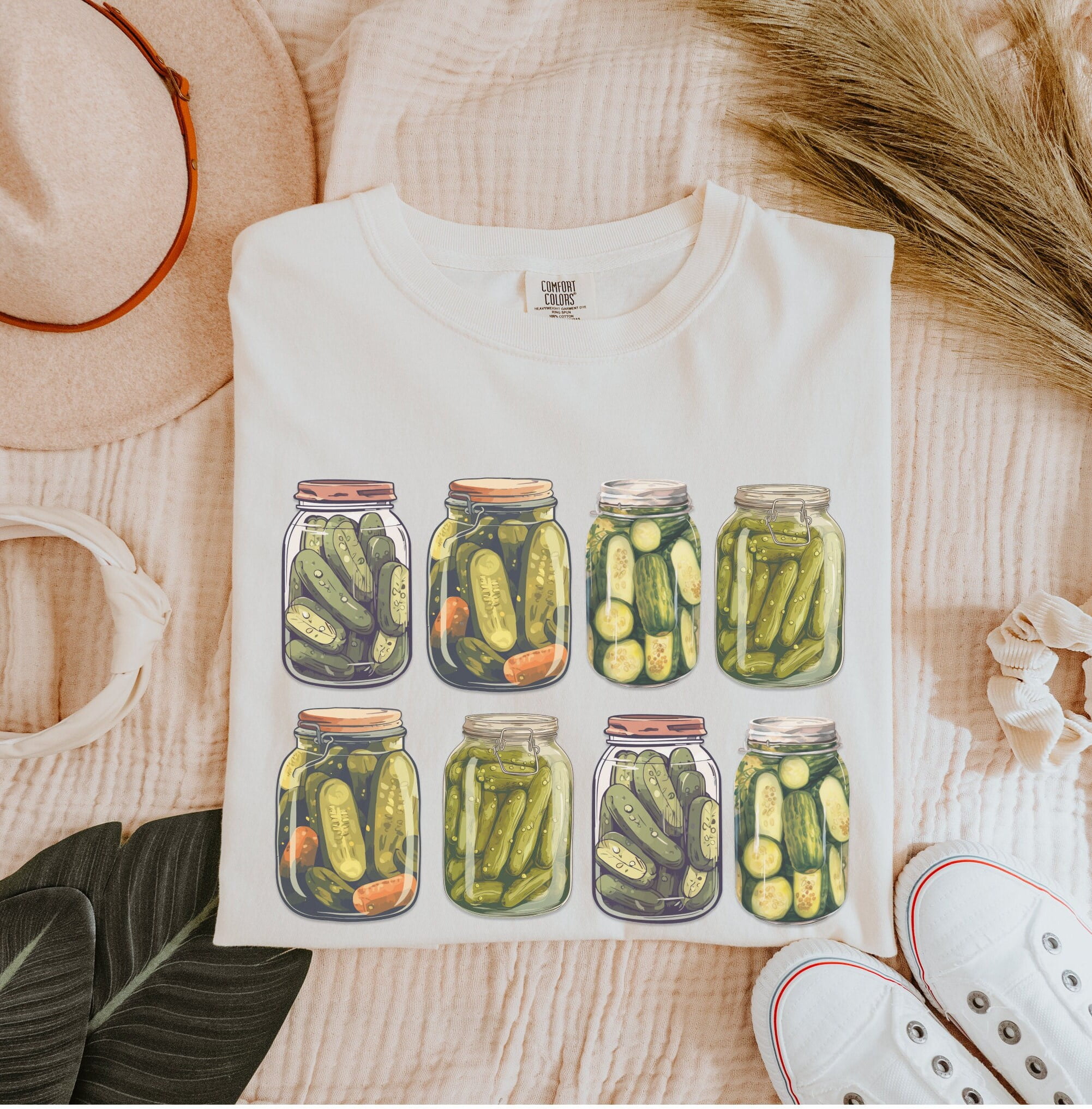 Canned Pickles Shirt, Pickle T-shirt, Pickle Jar Shirt, Canning Season ...