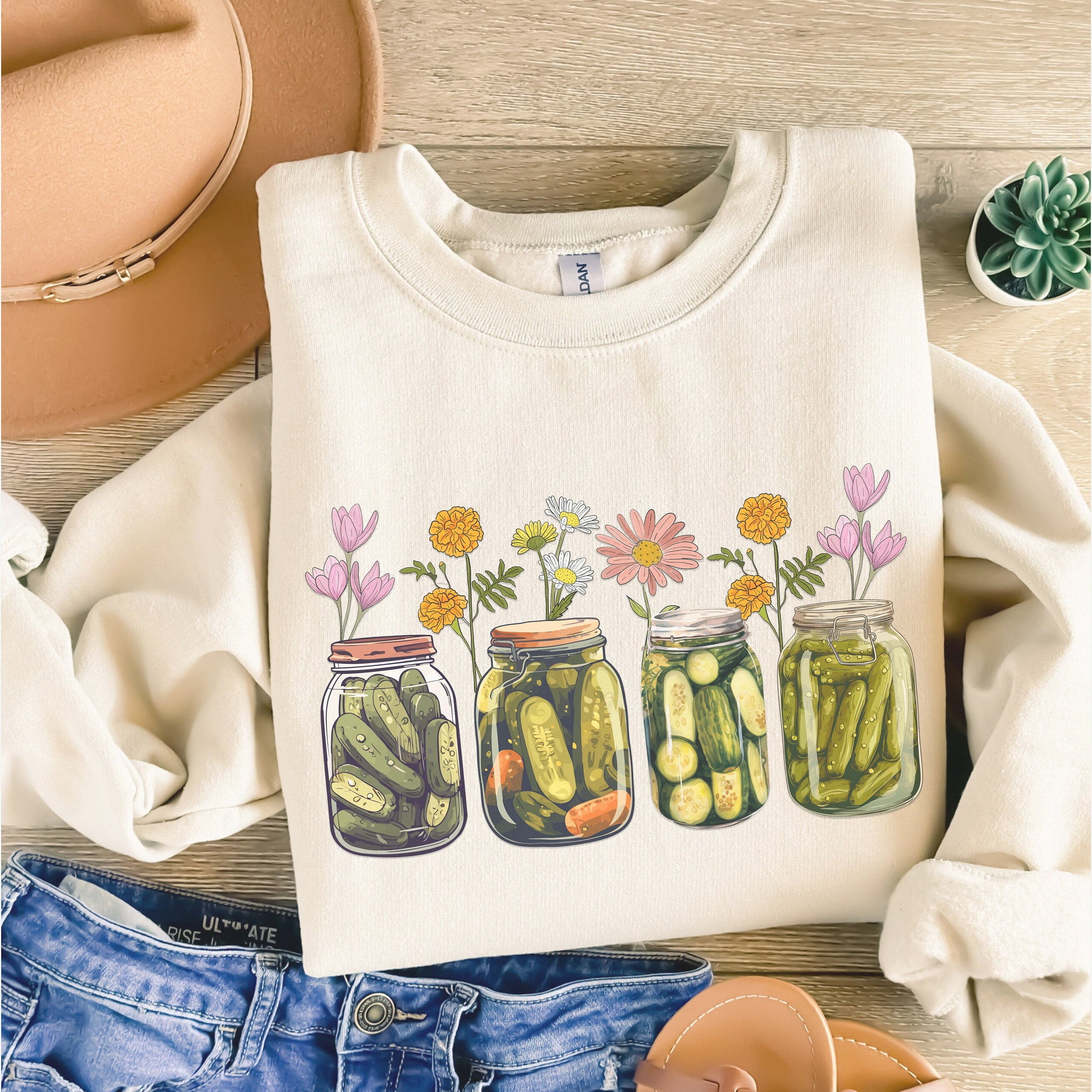 Canned Pickles Shirt, Pickle T-shirt, Pickle Jar Shirt,Pickle Lover ...