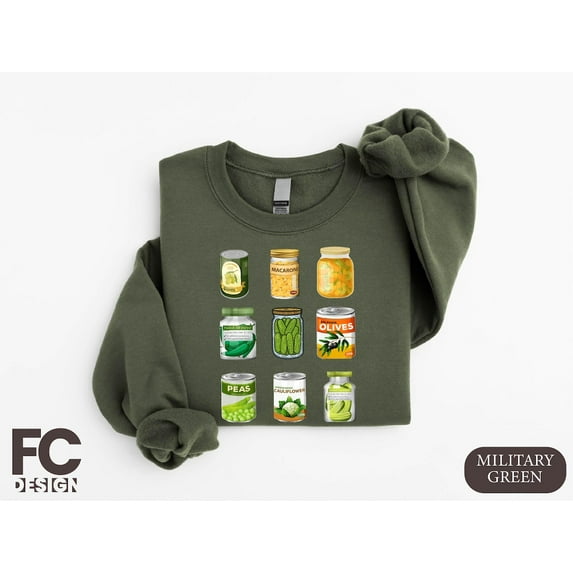 Canned Pickles SweatPickle SweatPickle Lovers Pickle Canning Pickle ...