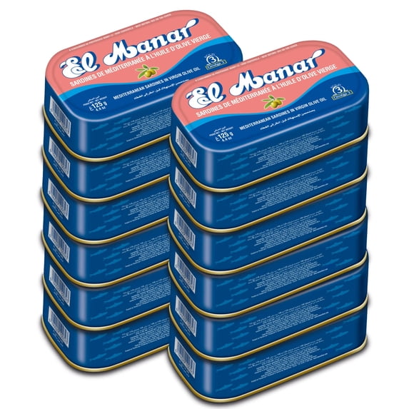 Canned Sardines in Olive Oil - Mediterranean Sardines without Heads ...