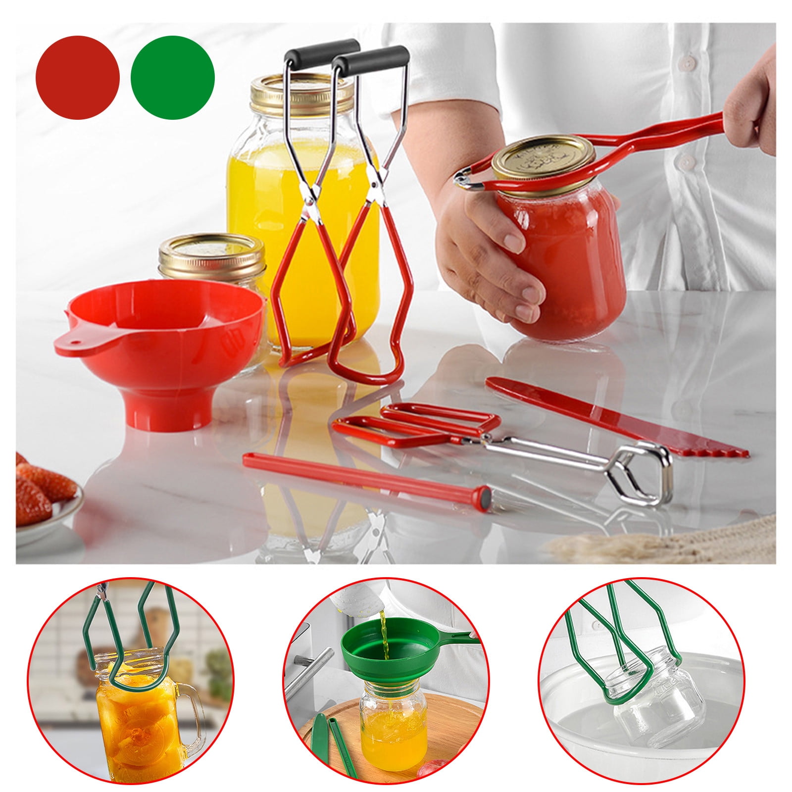 Canned Tool Set, Stainless Steel Kitchen Tools, Wide Mouth Funnel ...