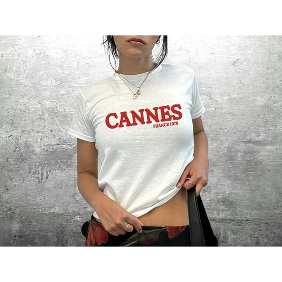 Cannes France Shirt, Gildan 5000b Baby Tee, French Shirt, Trendy ...