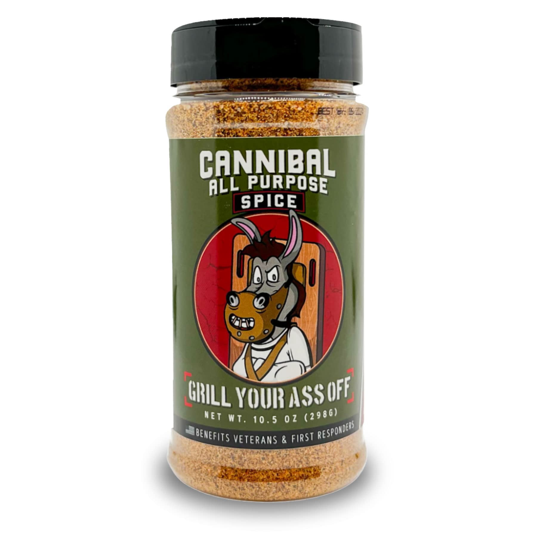 Cannibal All Purpose Spice ZS23 by Grill Your As* Off - BBQ & Grill ...