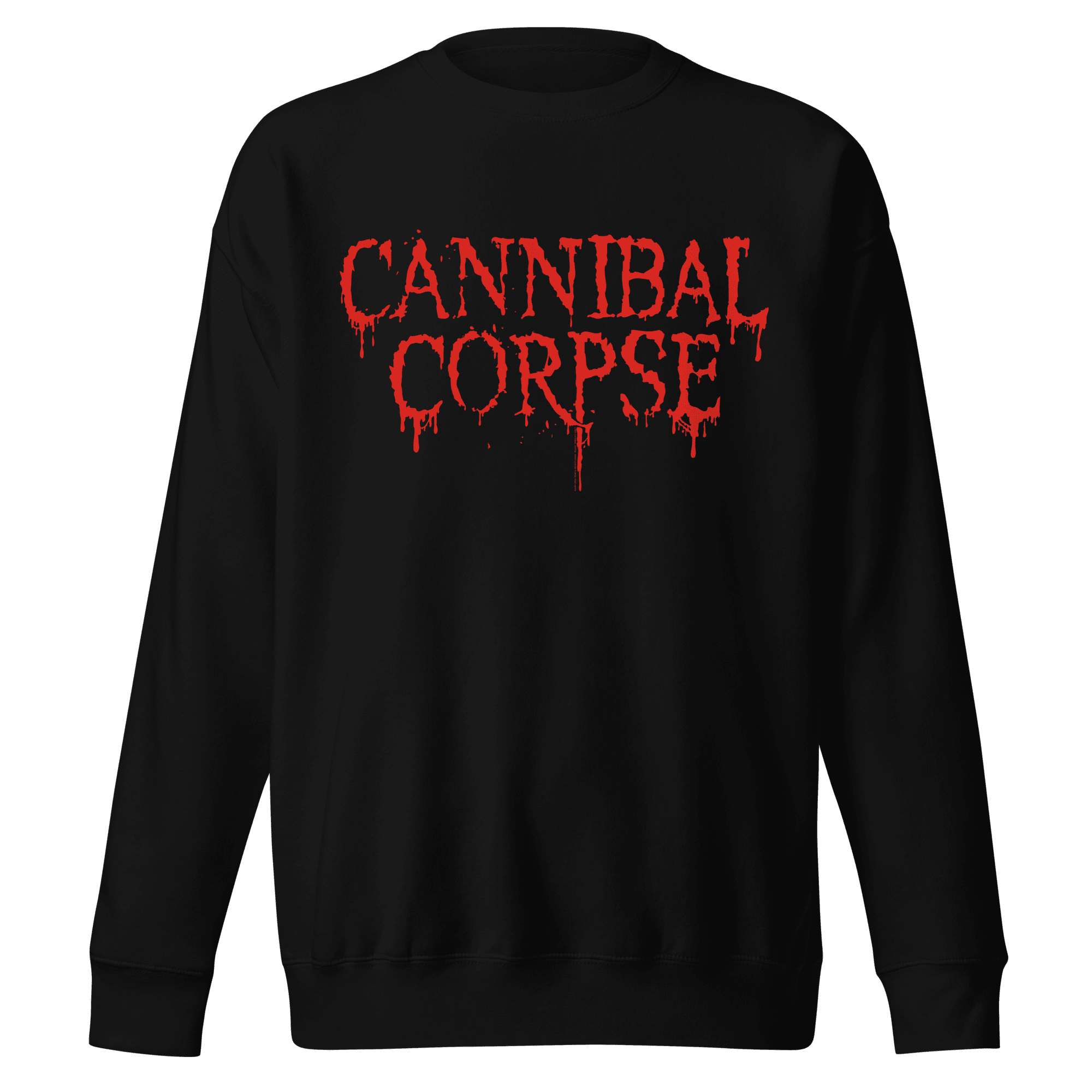 Cannibal Corpse Blood Drip Logo Sweatshirt - Walmart.com