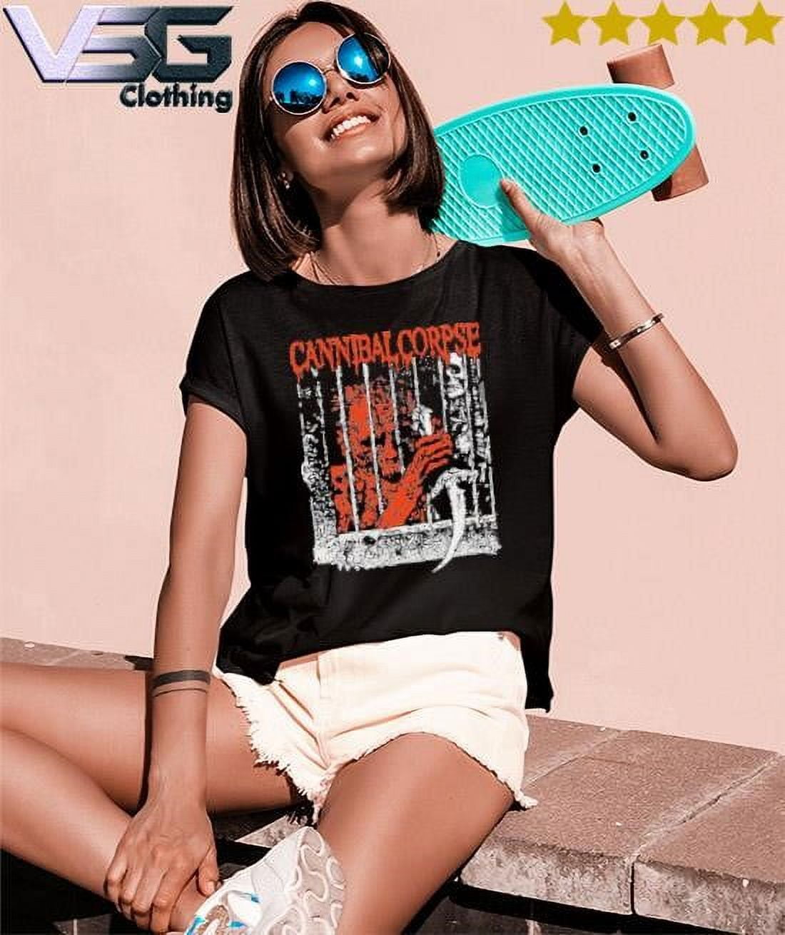 Cannibal Corpse Kill Cell T Shirt Shirt, Size Xl, Tee Navy New ...