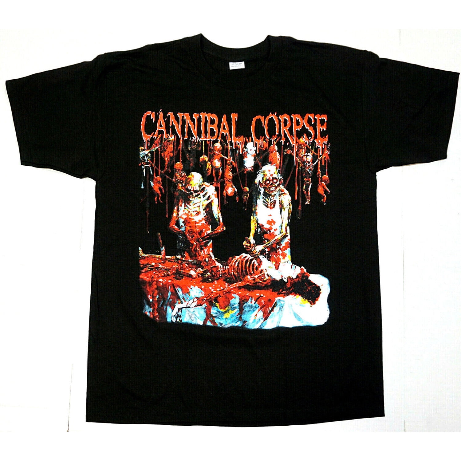 Cannibal Corpse T-shirt Death Metal Tee Men's 100% Cotton Black New - Walmart.com