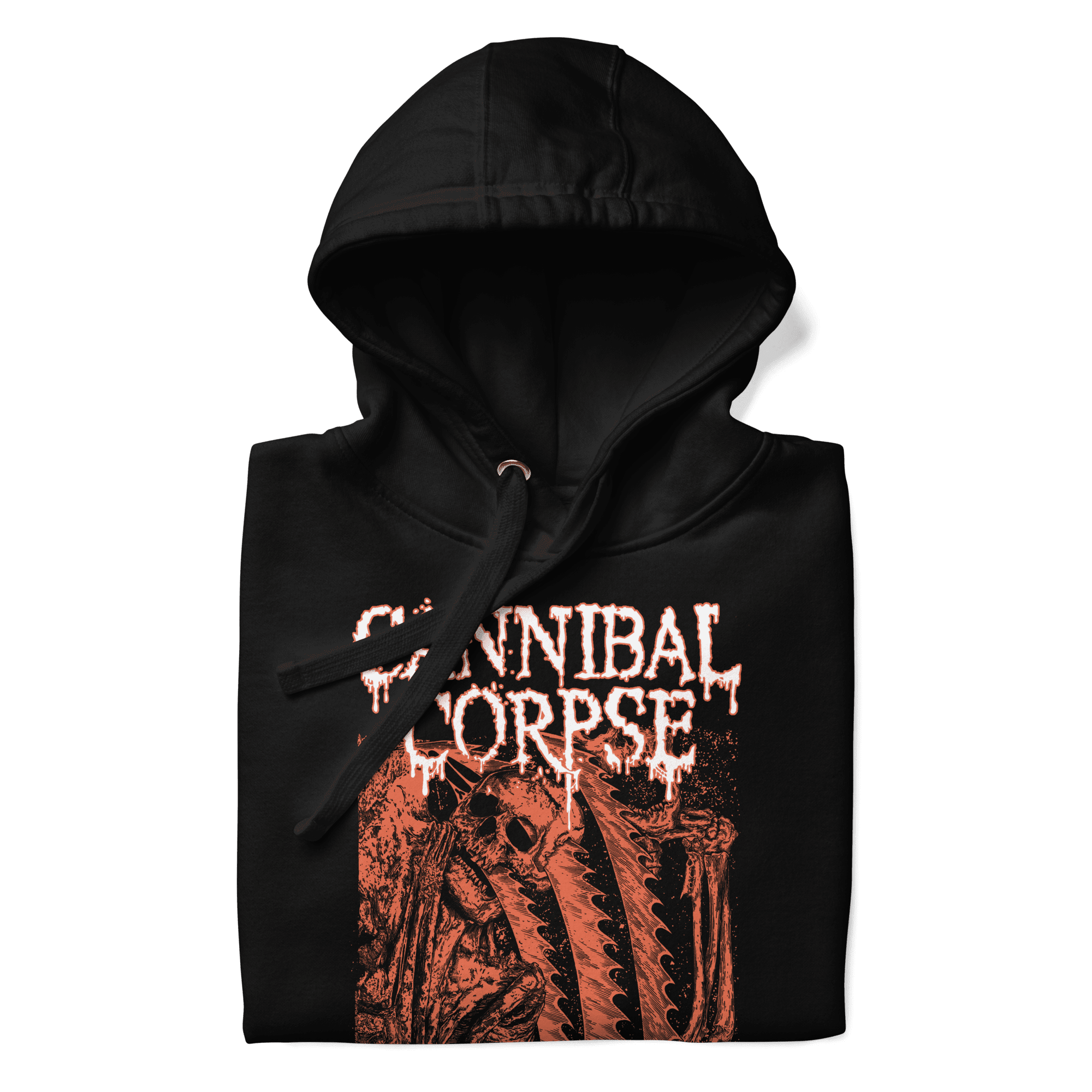 Cannibal Corpse White Drip Logo Hoodie - Walmart.com