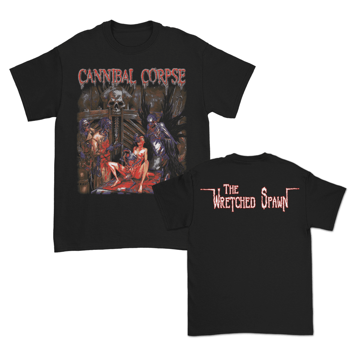 Cannibal Corpse Wretched Spawn T-Shirt - Walmart.com