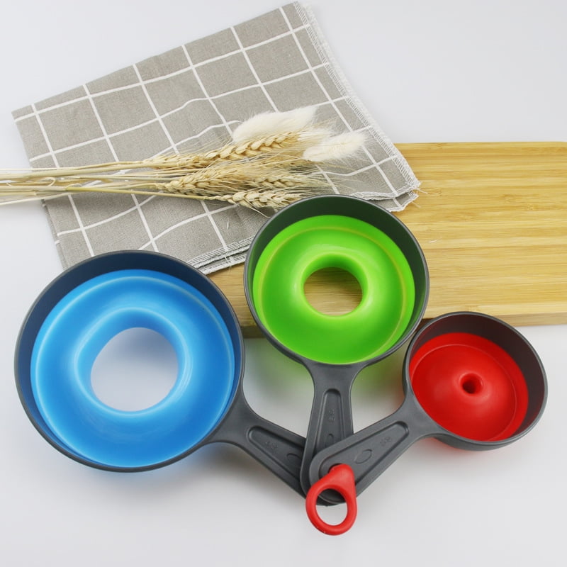 Canning Funnel - Wide Mouth Food Funnels for Kitchen Use - Mason Jars Canning Supplies Kit Tools ...