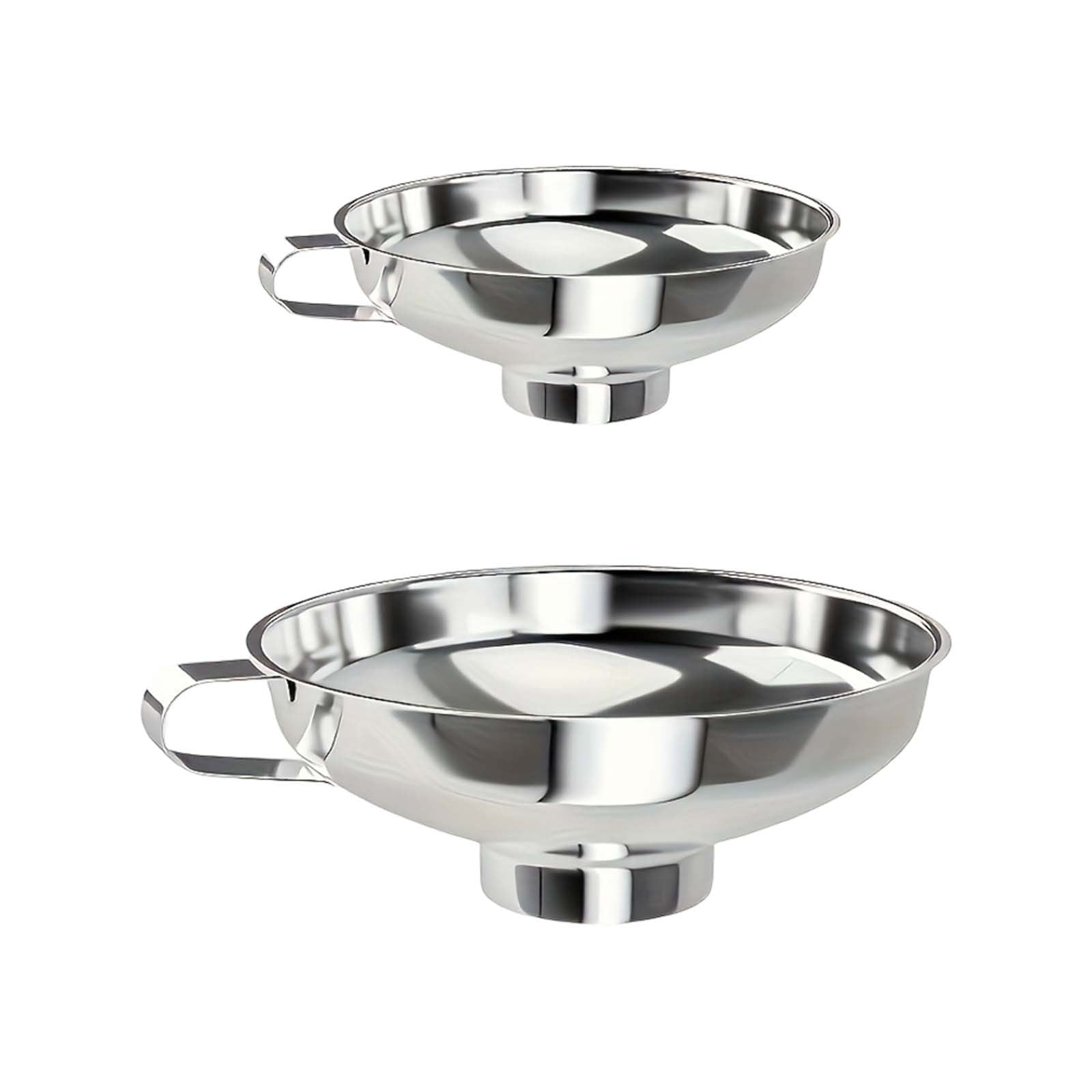 Canning Funnel for Wide and Regular Mason Jars - Wide-Mouth Funnels for ...