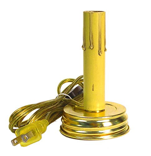 Canning Jar Lamp Kit Converts Standard Canning Jars Into Instant Lamps ...