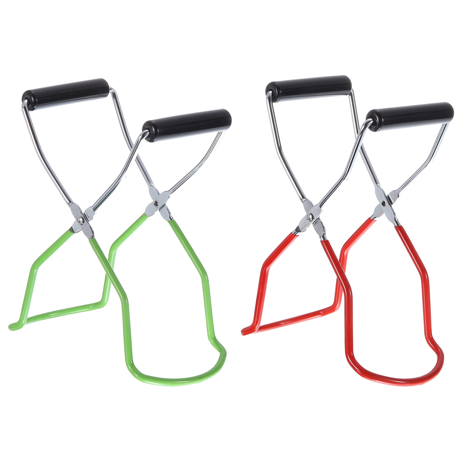 Canning Jar Lifter, 2pack Stainless Steel Canning Tongs Jar Lifter with ...
