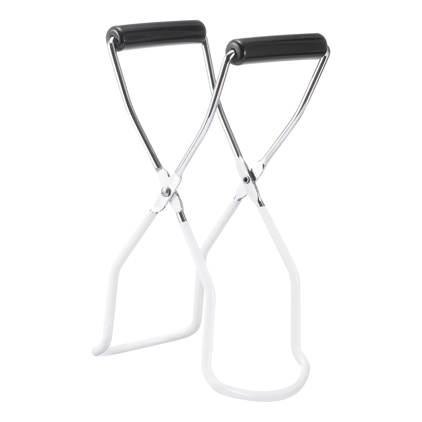 Canning Jar Lifter Tongs, Jar Lifter with Rubber Grips Handle, White ...