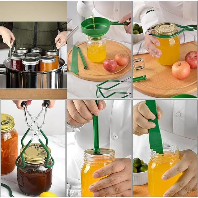 Canning Kits, Canning Supplies Boxed Set, Stainless Steel Set, Jar ...