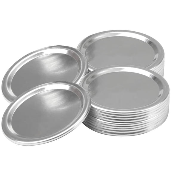 Canning Lids,Regular Mouth Mason Jar Lids,Stainless Steel Lids For ...
