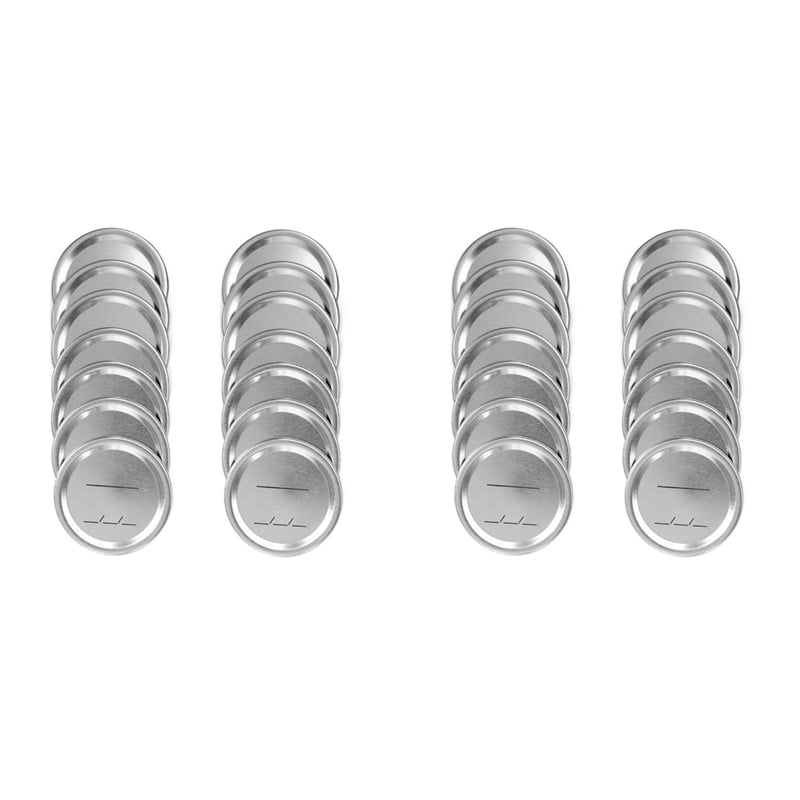 Canning Lids Regular Mouth for Ball/Kerr Jars, Split-Type Metal Jar ...