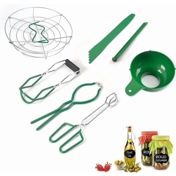 Canning Supplies Starter Kit 7-Piece Supplies Kit Canning Tools ...