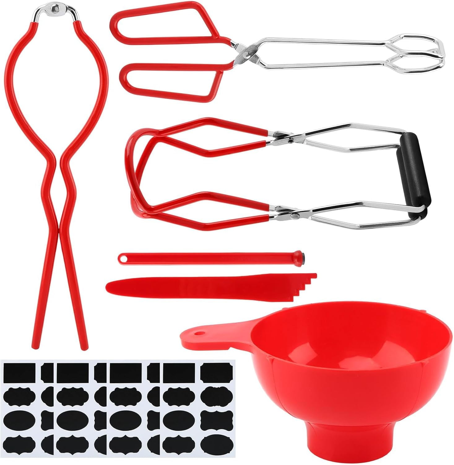 Canning Supplies Starter Kit,Stainless Steel Canning Set Tools, Pot Set ...
