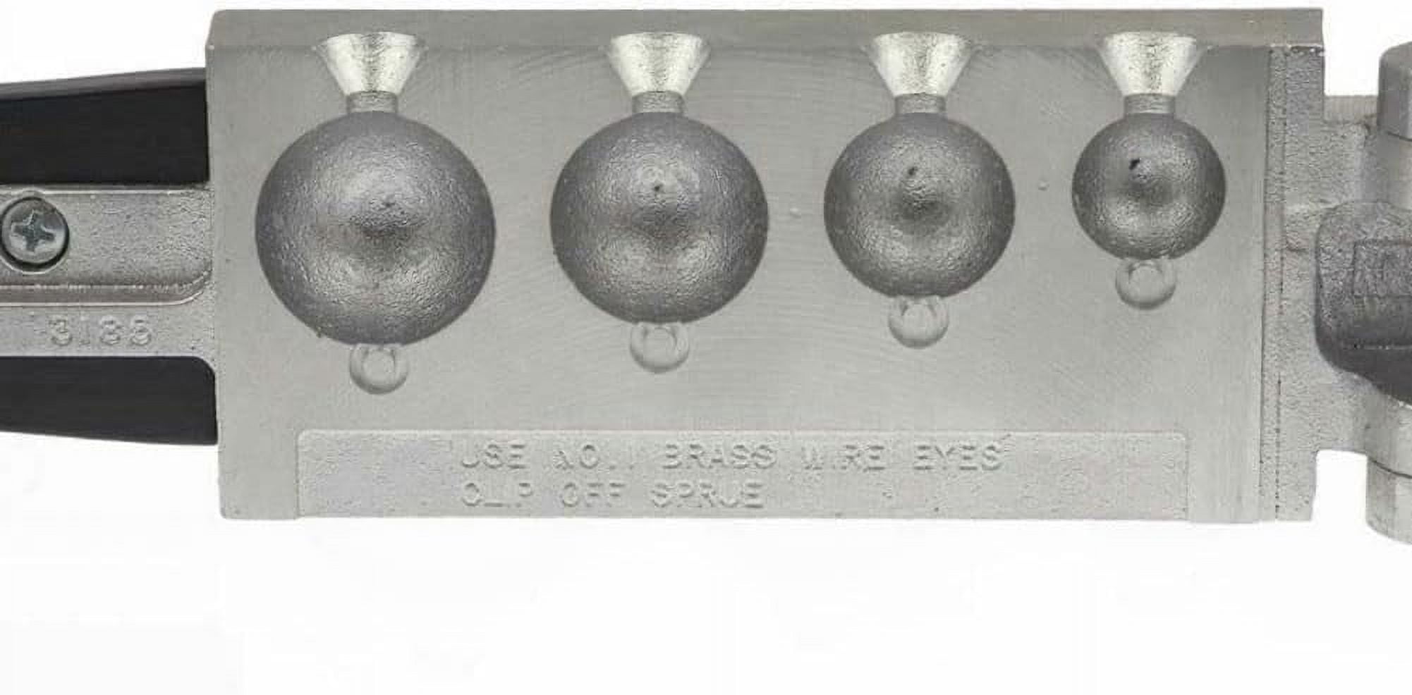 Cannon Ball Sinker Mold - 1, 2, 3, & 4 Oz - Walmart.com
