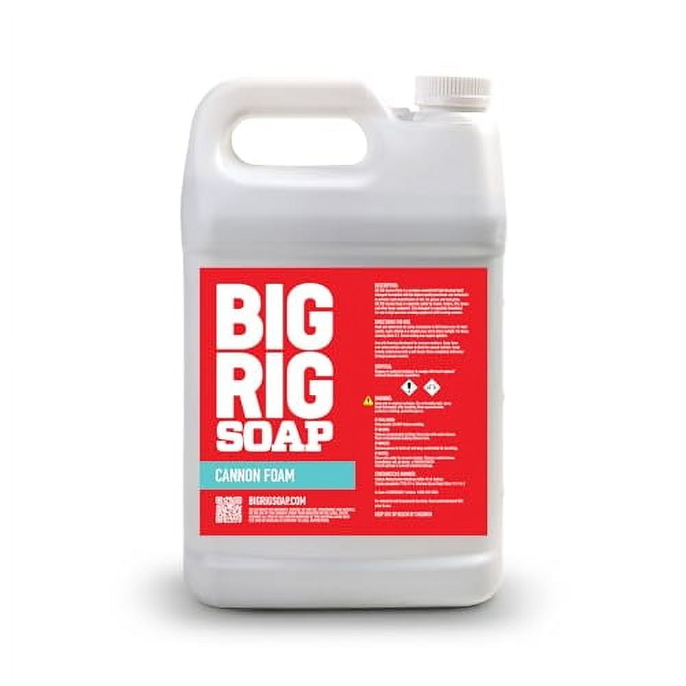 Cannon Foam (1 gal) Detergent Wash for Trucks, Trailers, RVs, Buses ...