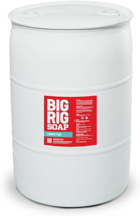 Cannon Foam 55 gal Detergent Wash for Trucks, Trailers, RVs, Buses ...