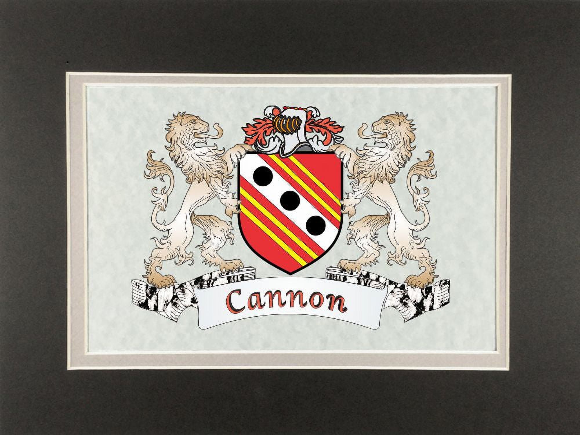 Cannon Irish Coat of Arms Print - Frameable 9" x 12" - Walmart.com