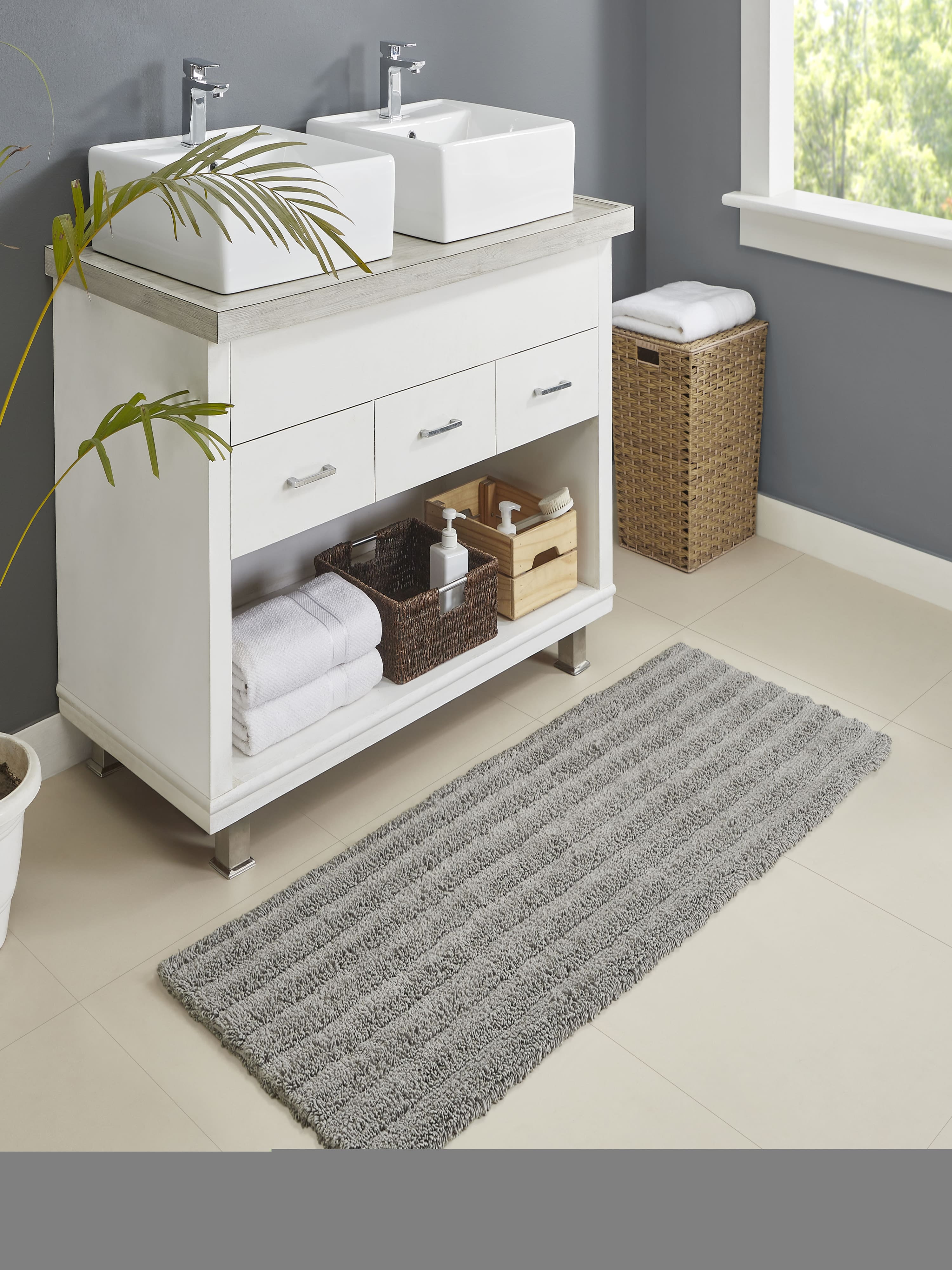 Cannon Silver Bath Runners (24"x60") - Walmart.com